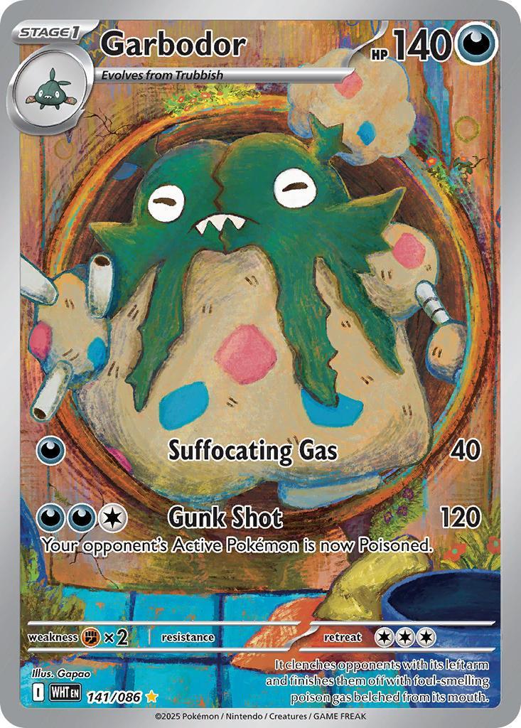 Pokemon TCG Garbodor 141/086 - White Flare – Pokebundles Ireland